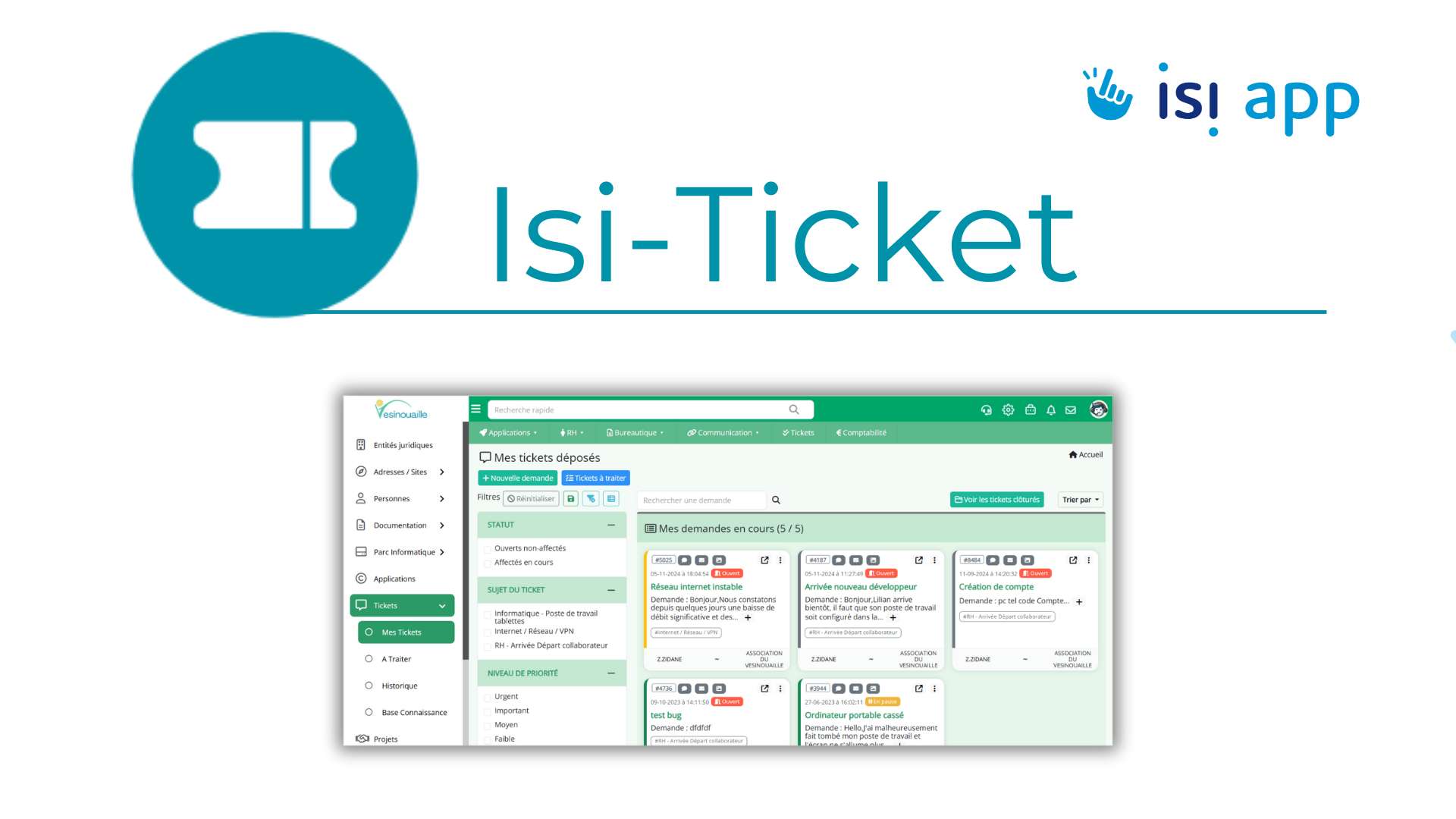 Isi-APP - L'Intelligence Artificielle dans la Gestion de Tickets : Une Révolution à Partir de ...